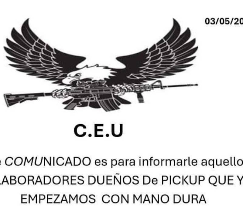 Investigan la distribución de panfletos amenazantes contra los ...